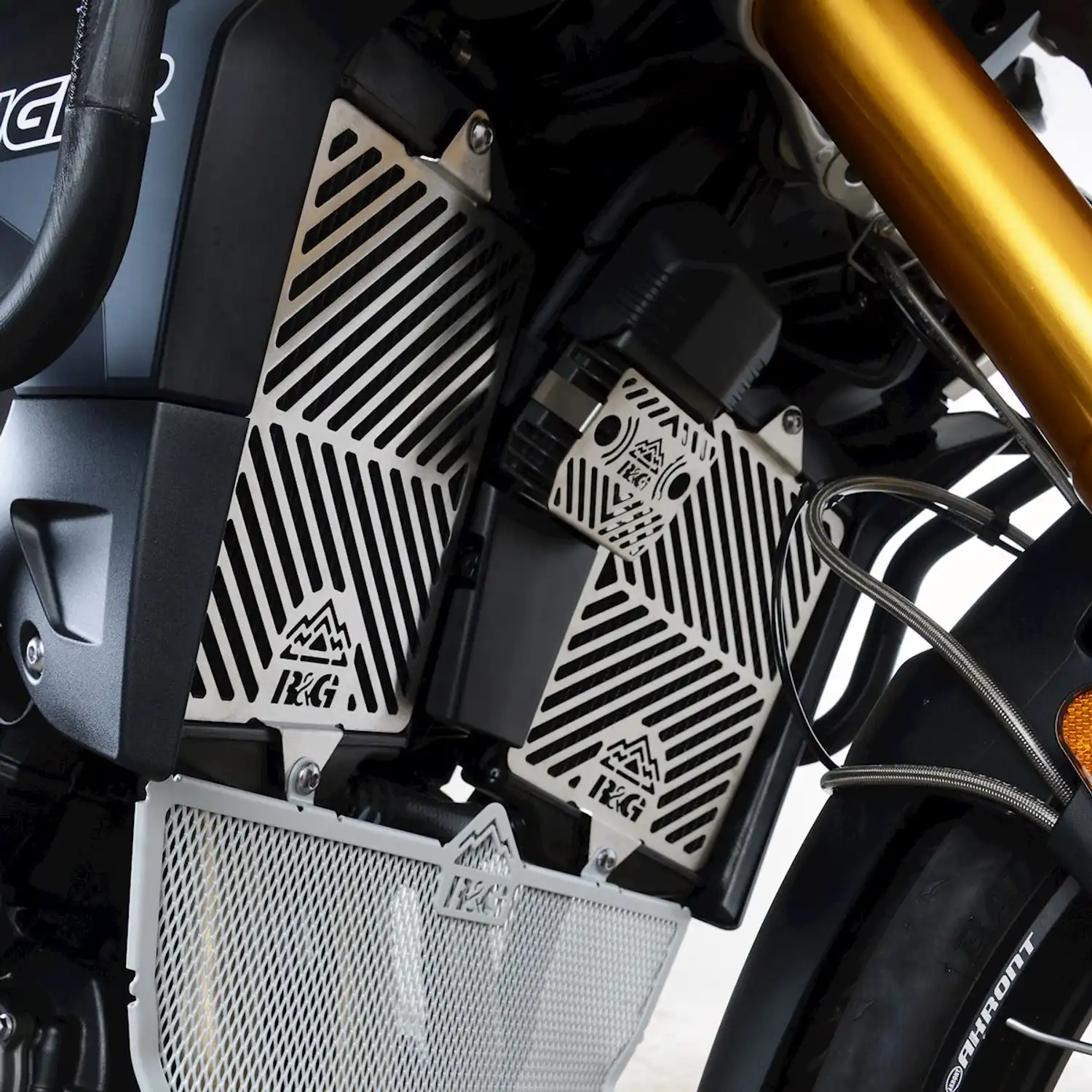 Stainless Steel Radiator Guards for Triumph Tiger 900/900 Rally(PRO ...
